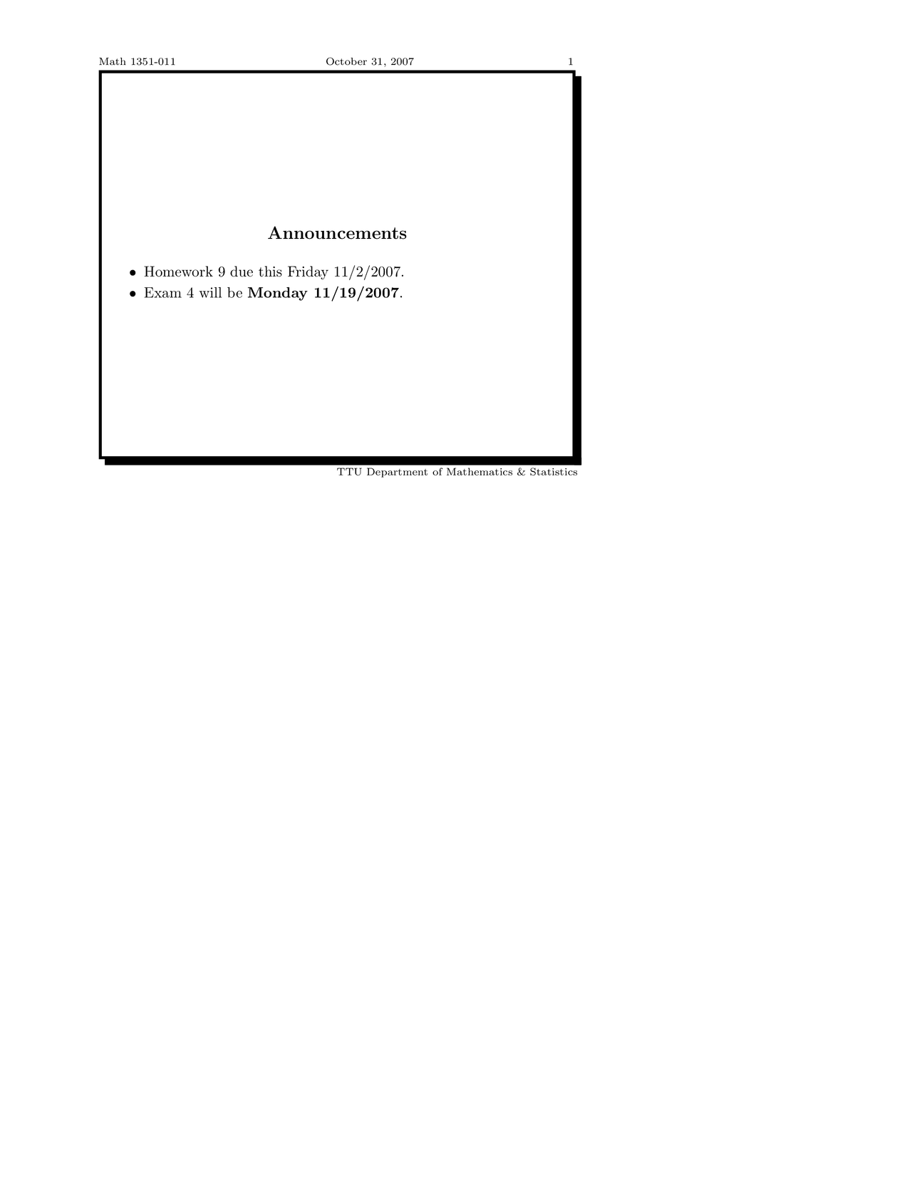 Formal Definition Of Limits To Infinity Lecture Slides Math 1351