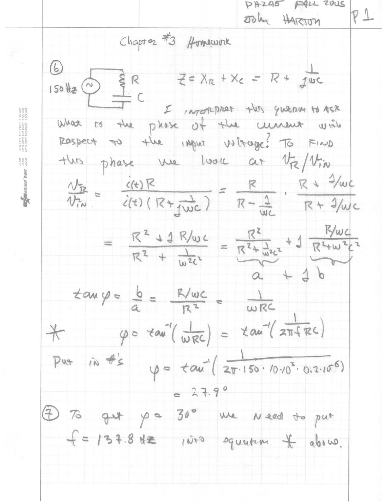 Handwritten Notes On Voltage Introduction To Electronics Ph 245