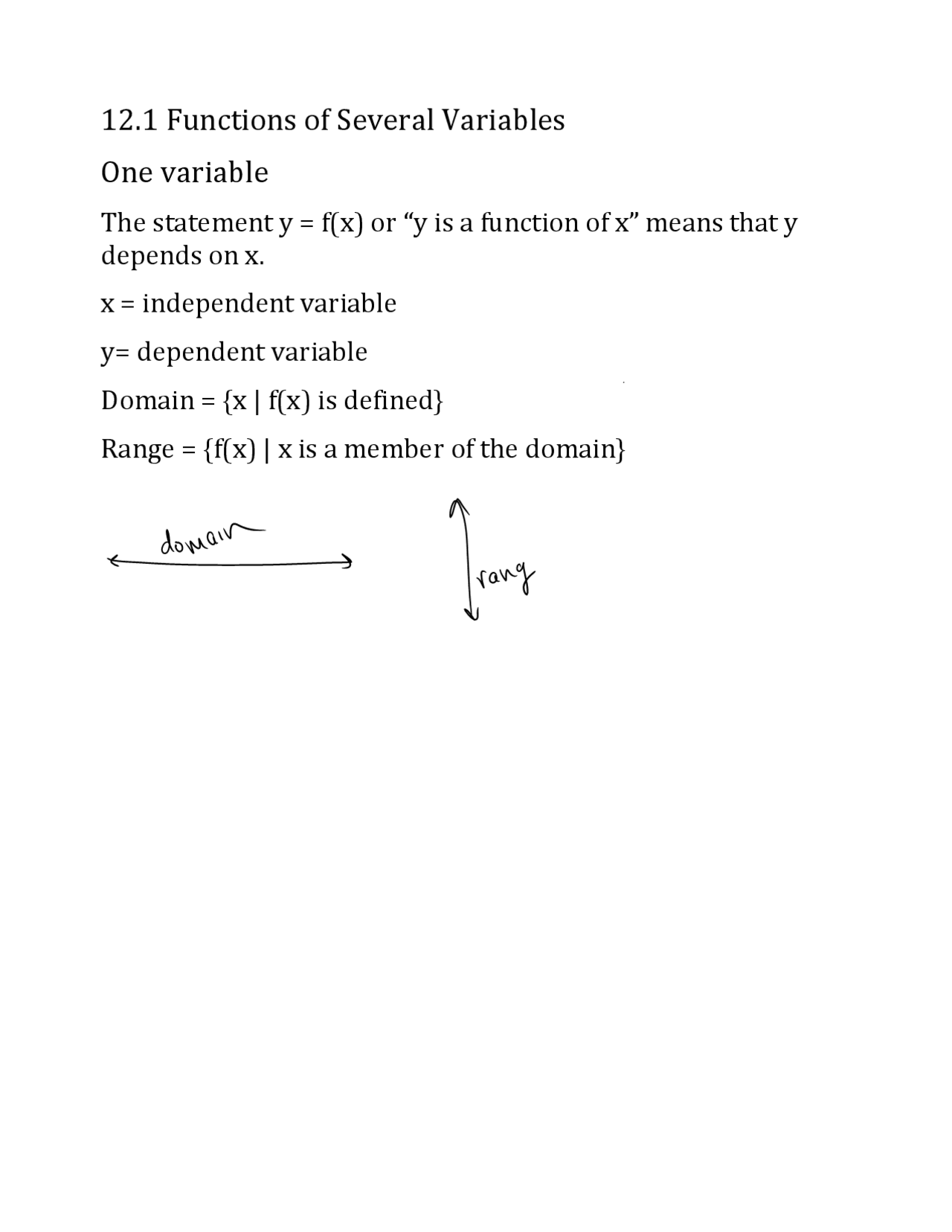 Functions Of Several Variables Exercise Sheet For Math Exam Math