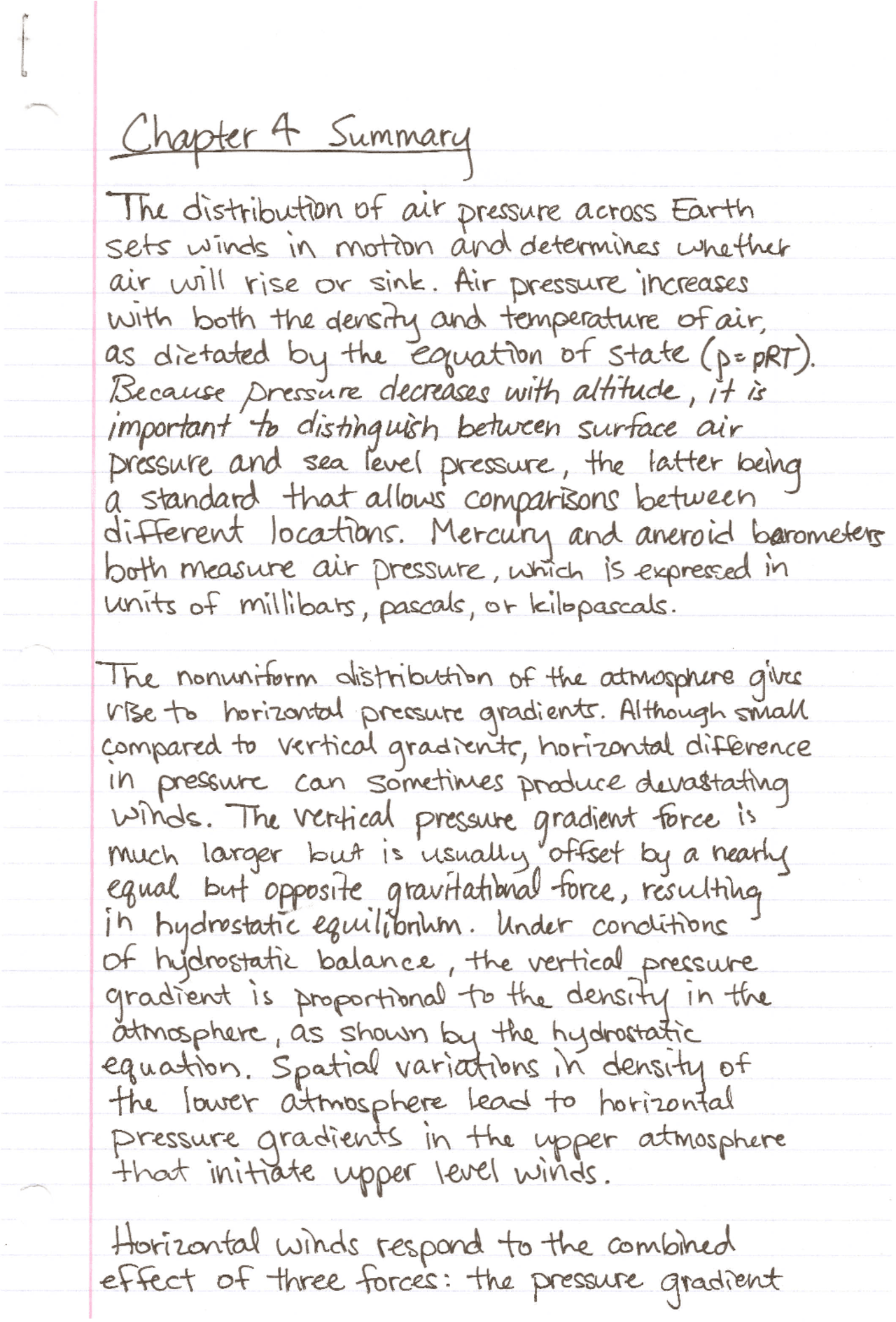 Notes On Summary Weather And Climate Atmo 201 Docsity