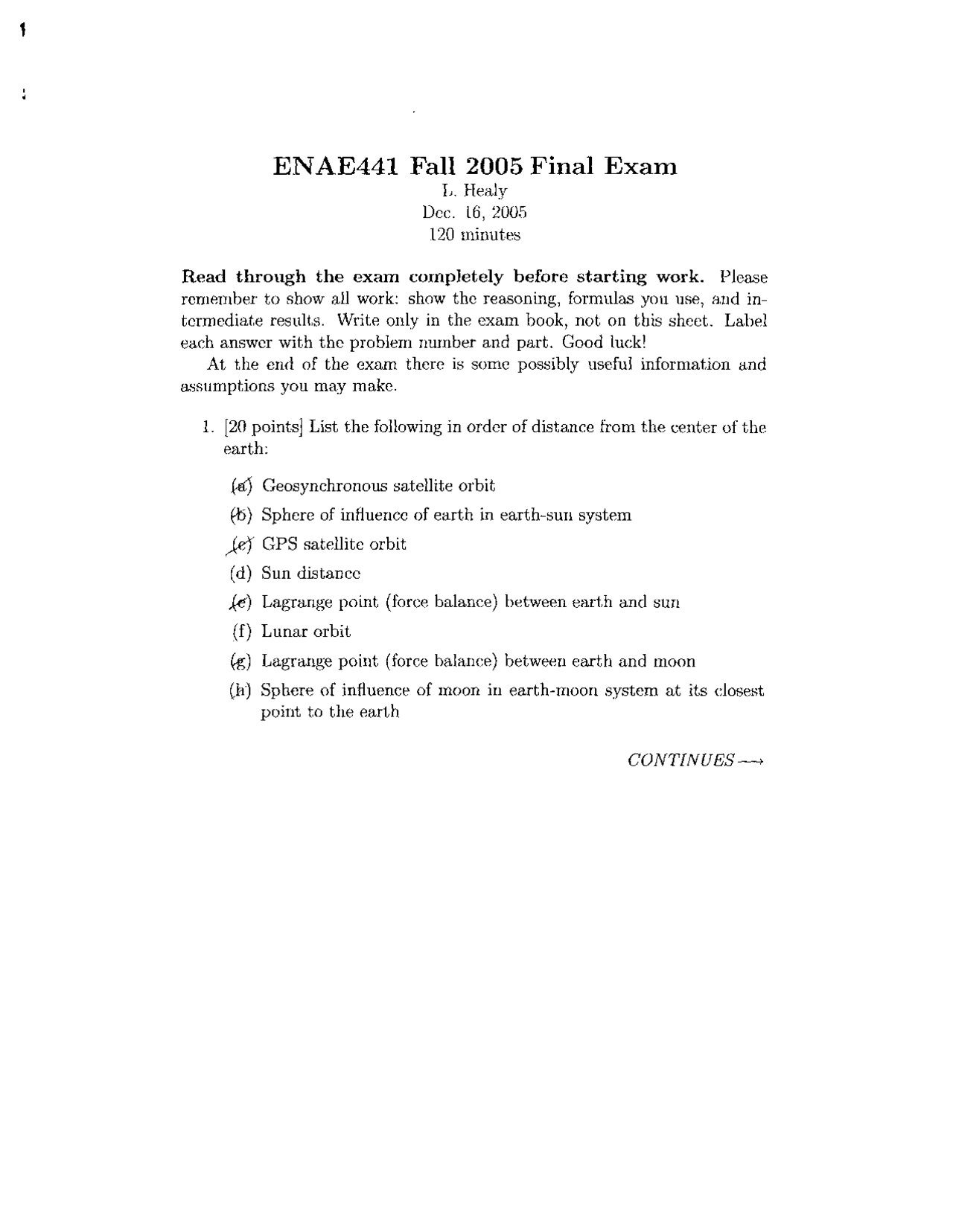 Practice Questions For Final Exam Spacecraft Navigation And Control