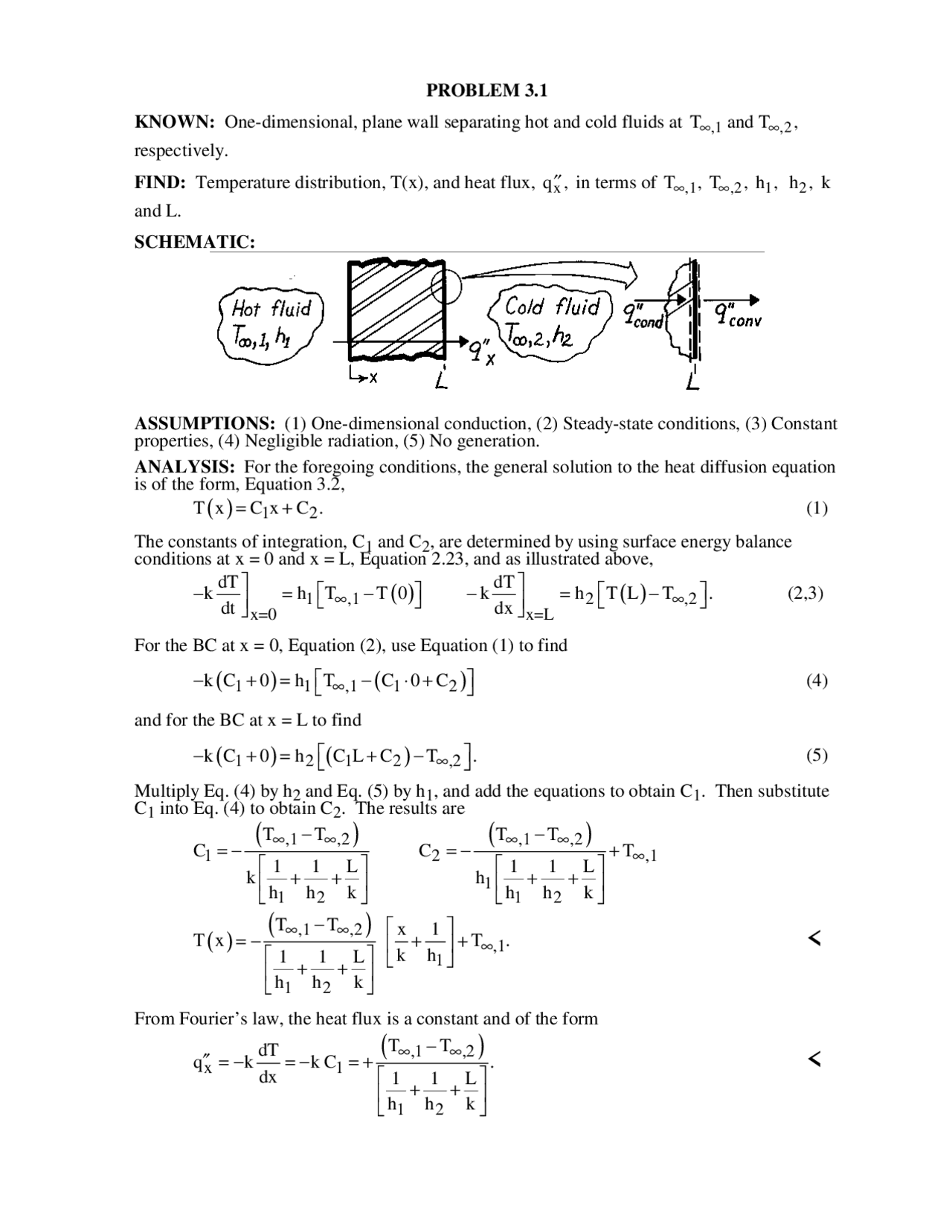 Solved Problems On Heat Transfer Practice Assignment 4 Me 321 Docsity