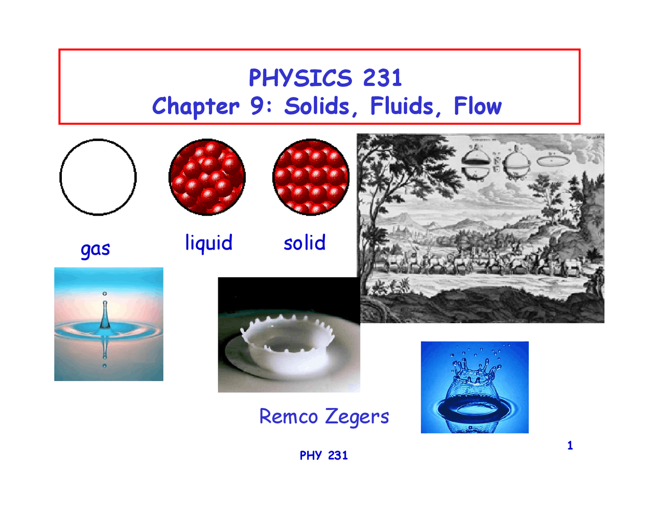 Solids Fluids Flow Practice Quiz Introductory Physics I Phy 231