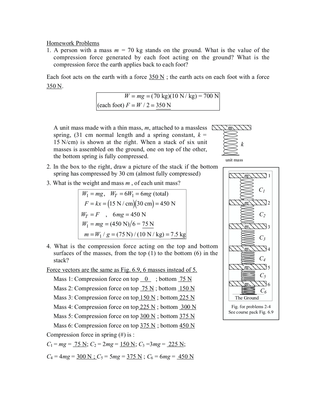 17 Homework Problems On Mystery Of The Physical World Isp 209 Docsity