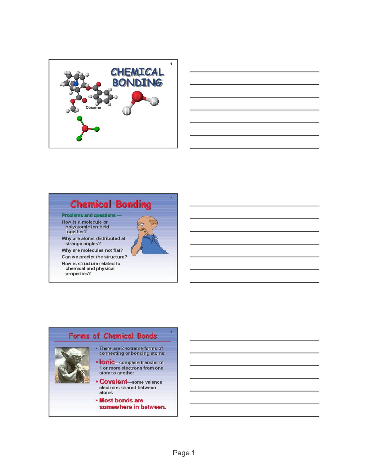 Chemical Bonding With Problems And Questions Ch 121 Docsity