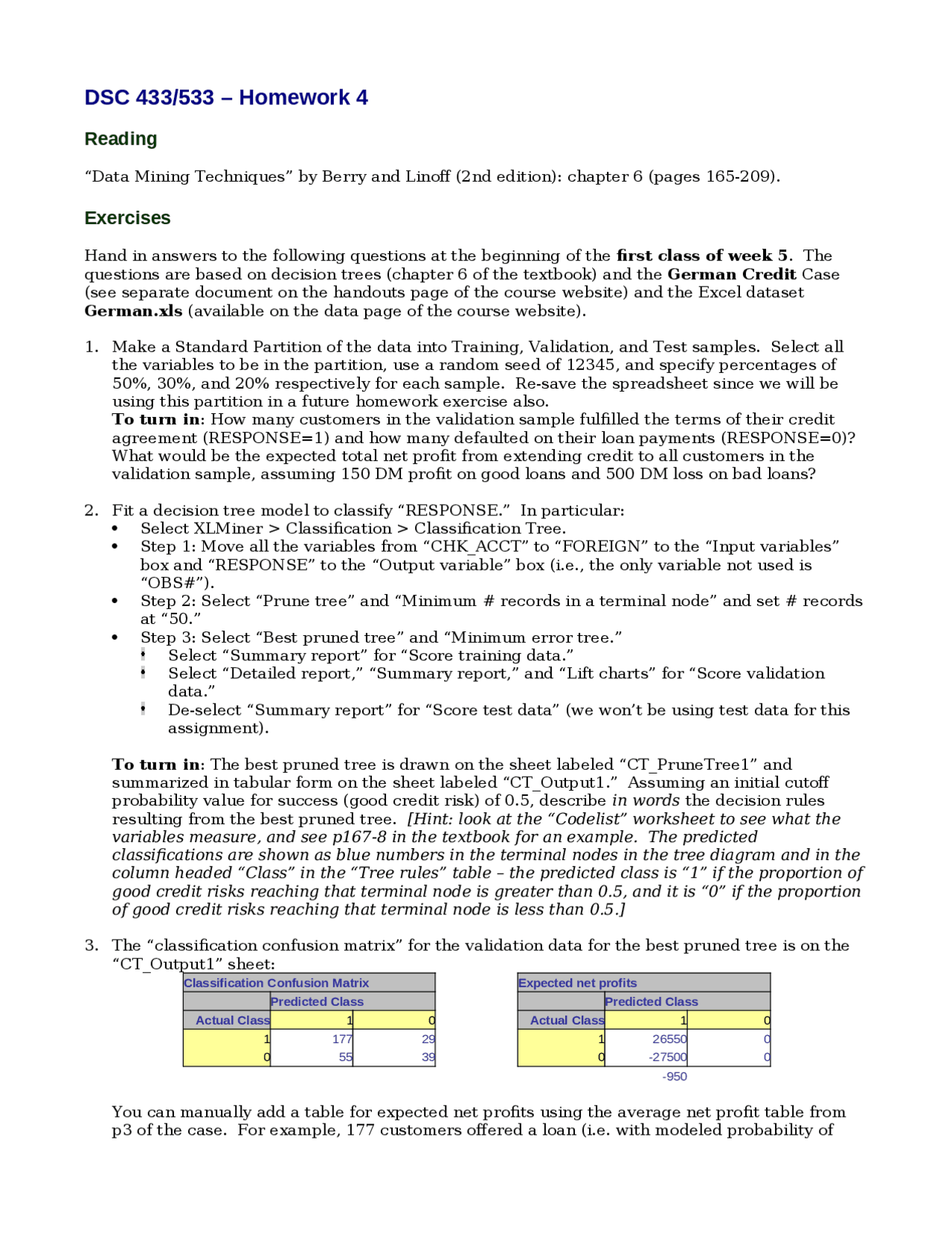 Questions For Assignment 4 Information Analysis Managerial Decision