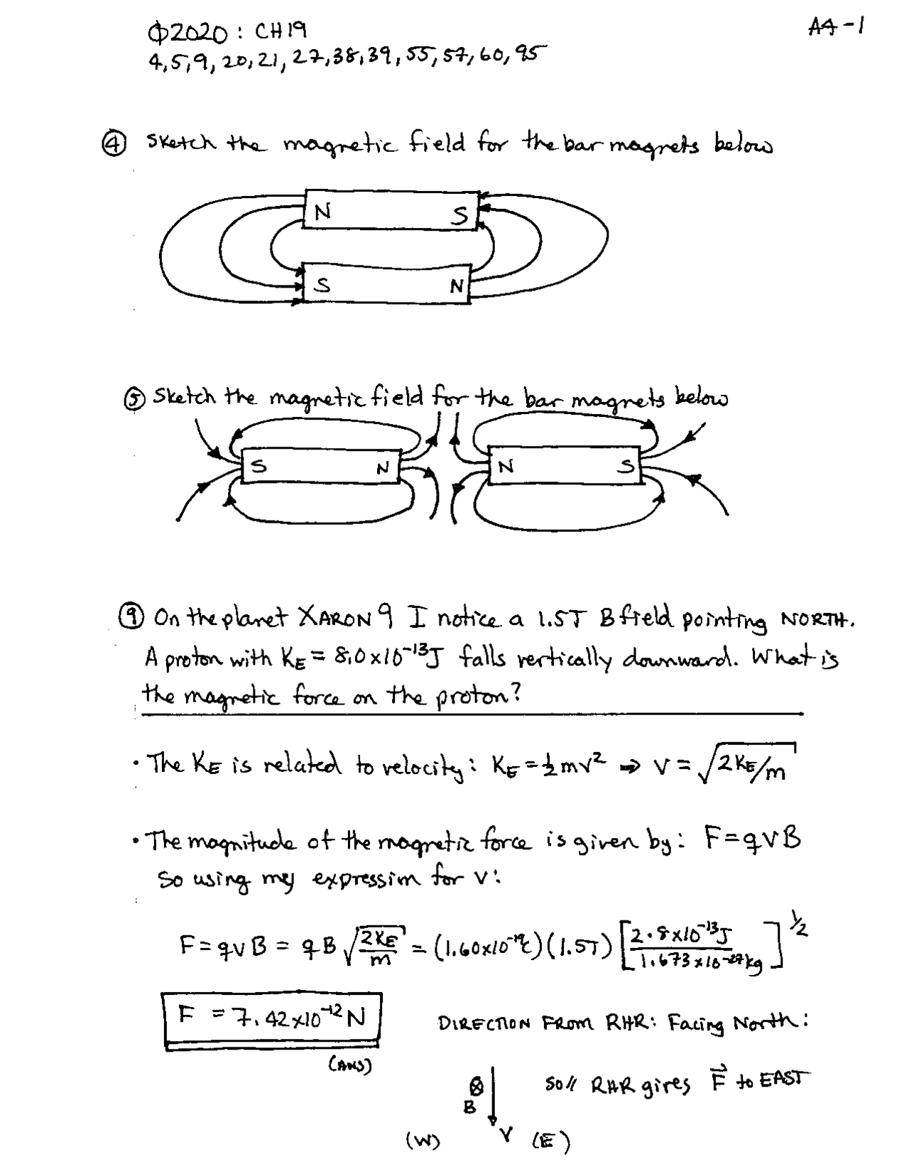 Assignment 4 With Solutions College Physics Ii Phys 2020 Docsity