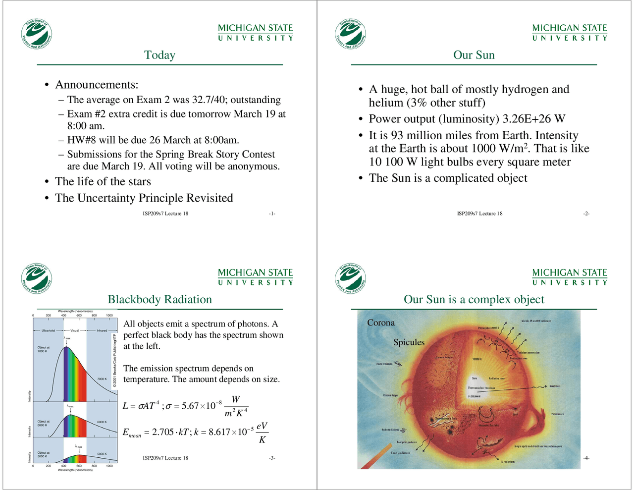 ISP209s7 Lecture 18: The Sun, Stars, and Stellar Evolution | Exams ...