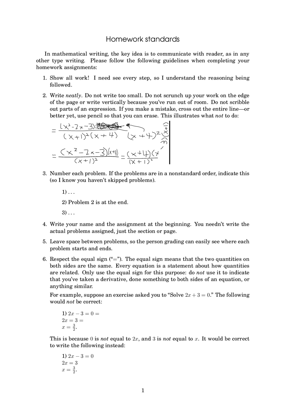 6 Problems On Calculus Iii Homework Standards Math 253 Docsity
