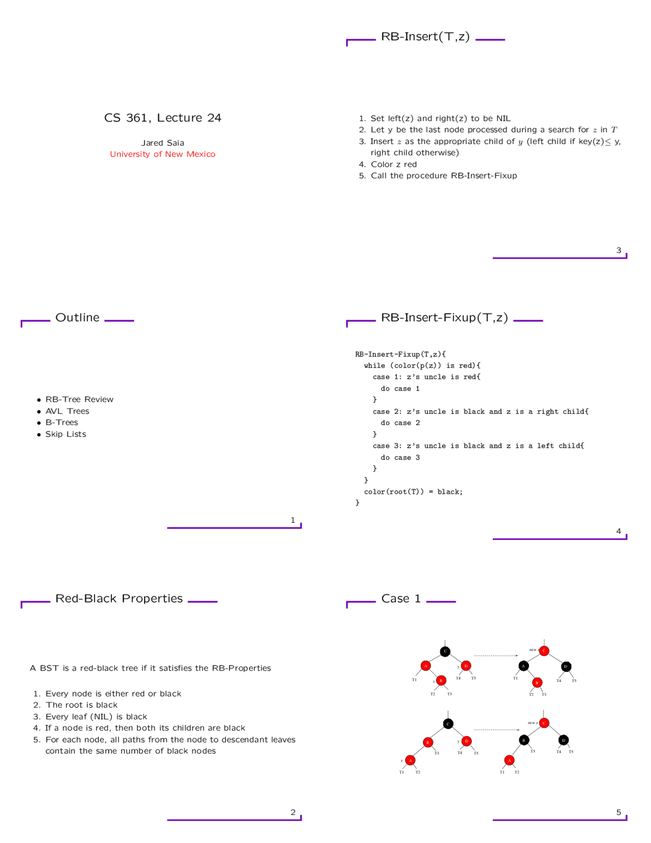 Avl Trees Skip Lists B Trees Data Structures And Algorithms Cs
