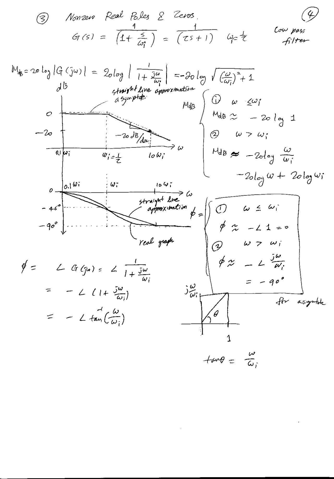 Non Zero Poles And Zeros Control Systems Me 451 Docsity
