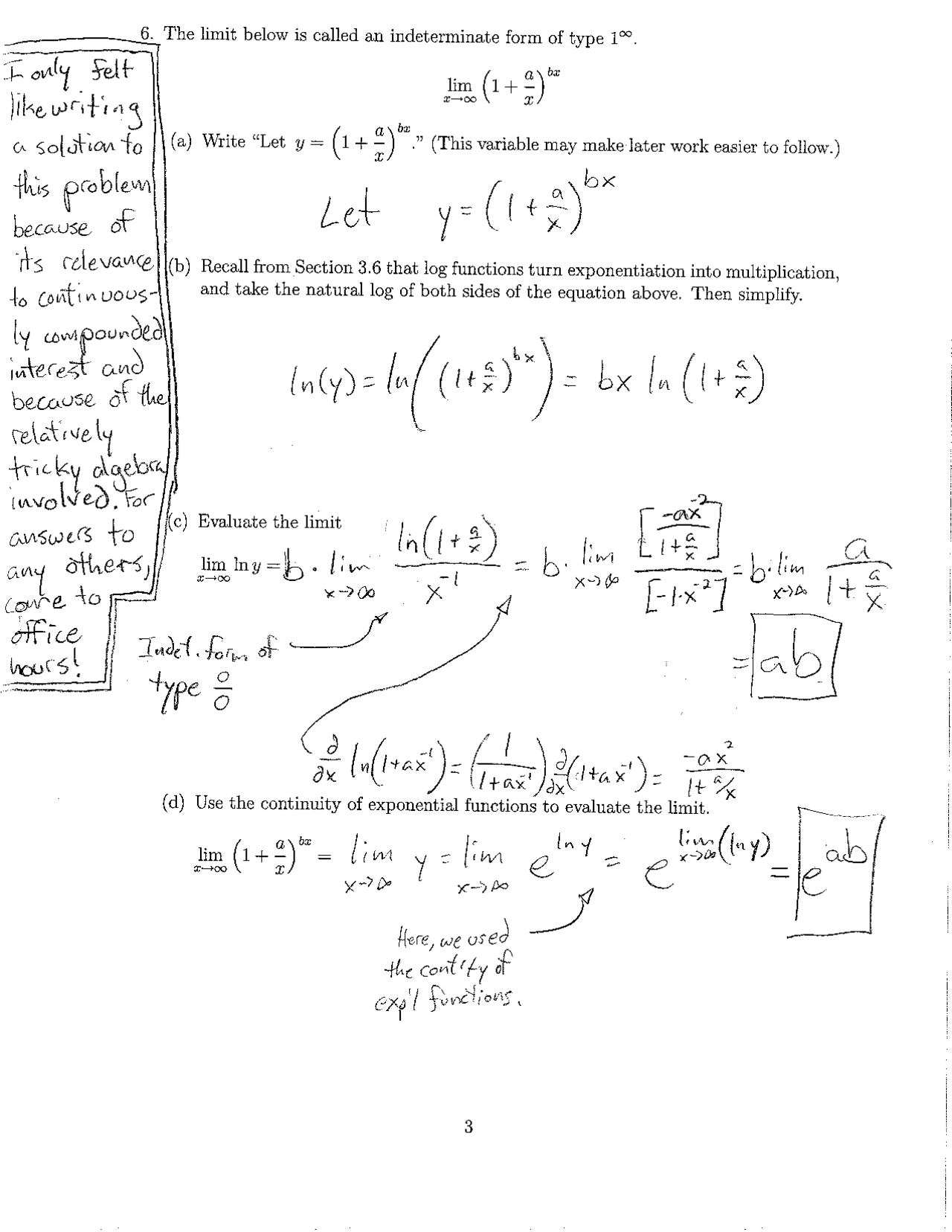 Questions On Derivative With Answers Calculus I Math 251 Docsity
