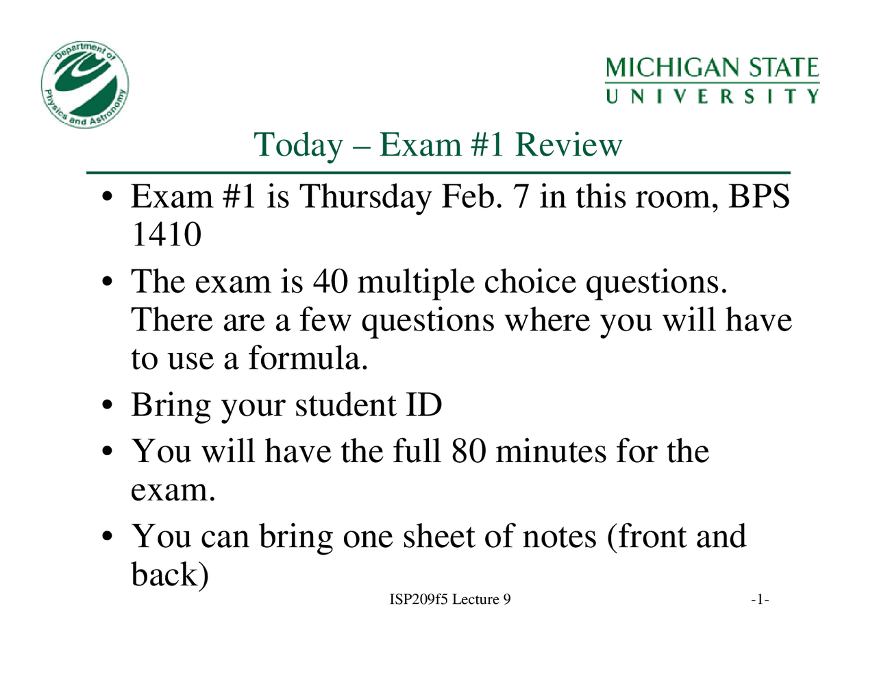 Mystery Of The Physical World Quiz Review Isp 209 Docsity