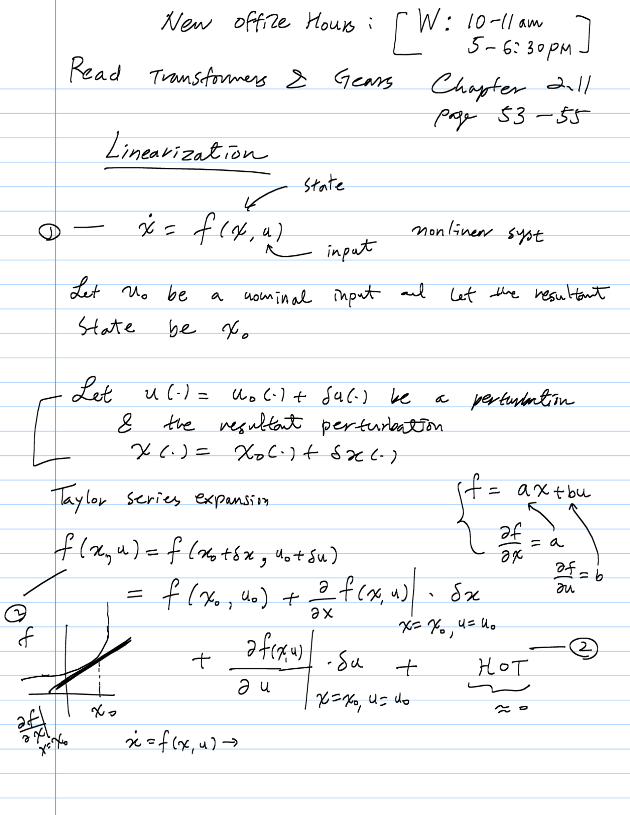 Notes Transformers And Gears Control Systems Me 451 Docsity