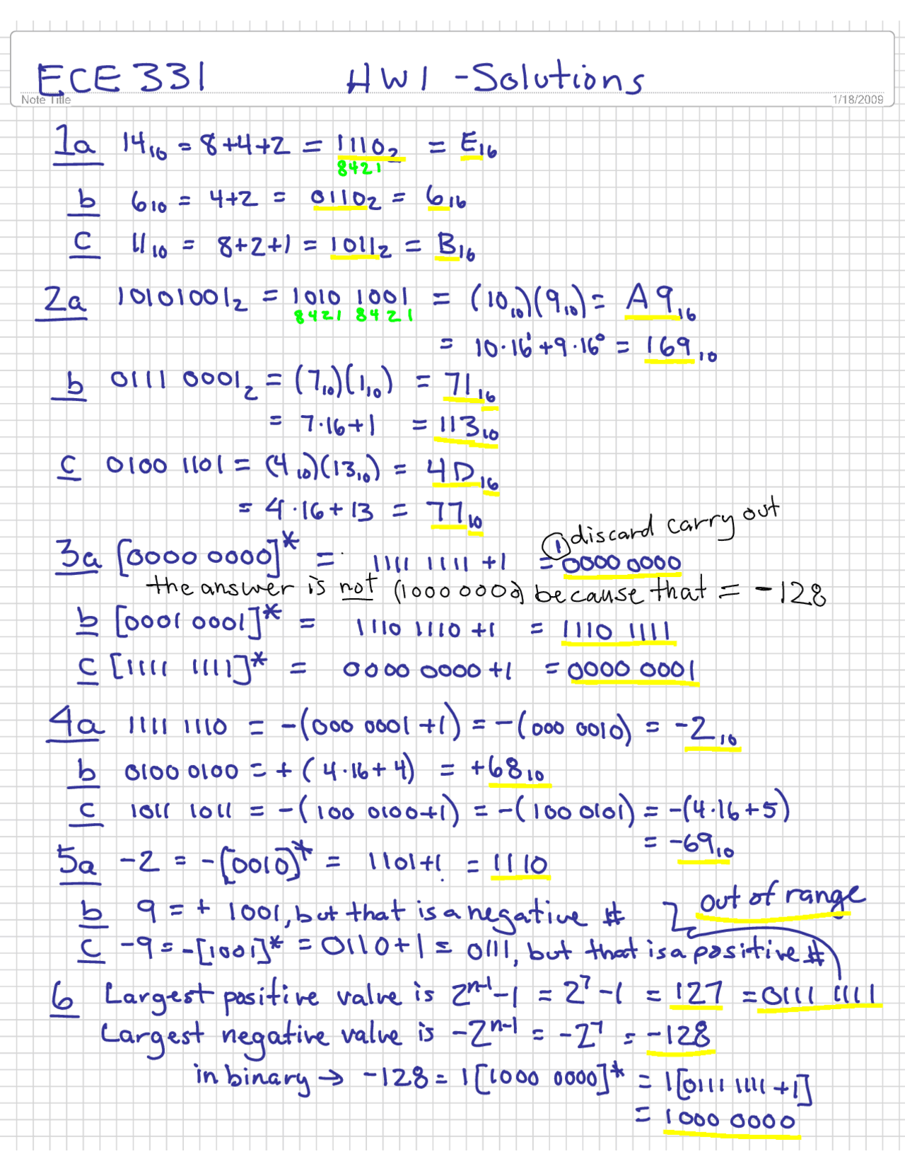 Microprocessors And Digital System Homework 1 With Solutions Ece