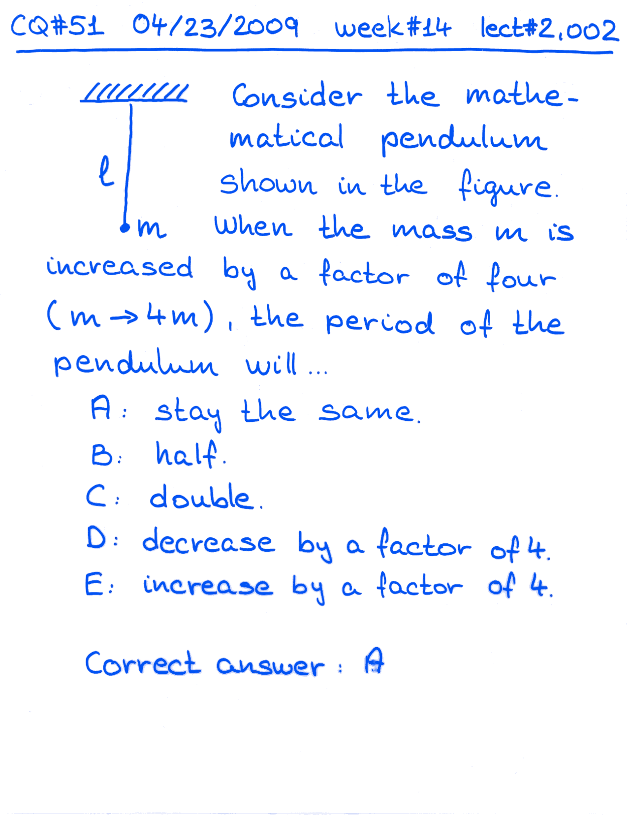 Introductory Physics I 1 Question With Answer Phy 231 Docsity