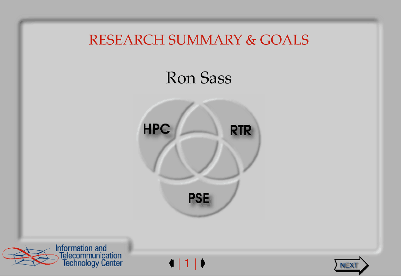 Research Summary And Goals Lecture Slides Ecgr 6185 Docsity