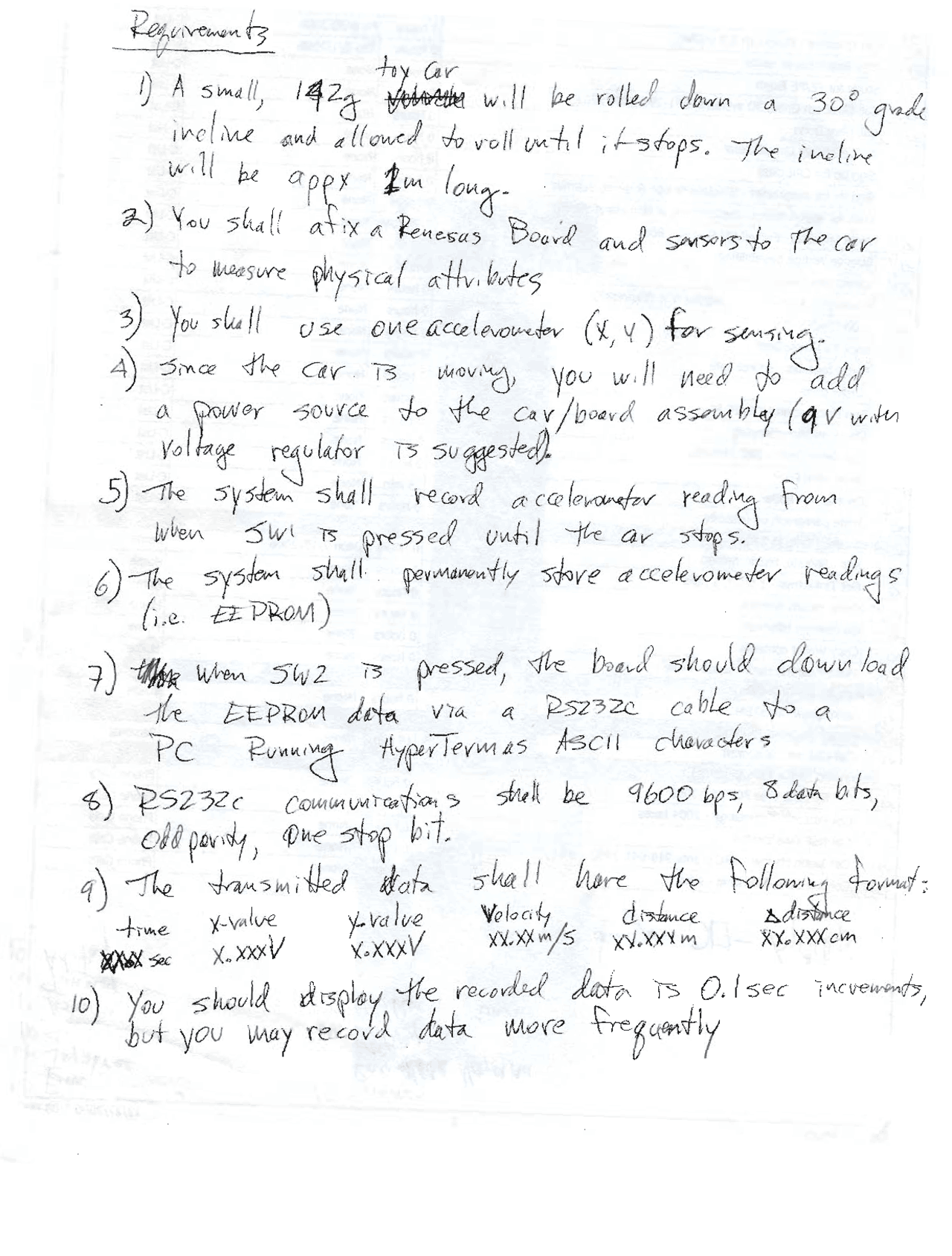 Requirements For Advanced Embedded Systems Design Ecgr 6185 Docsity