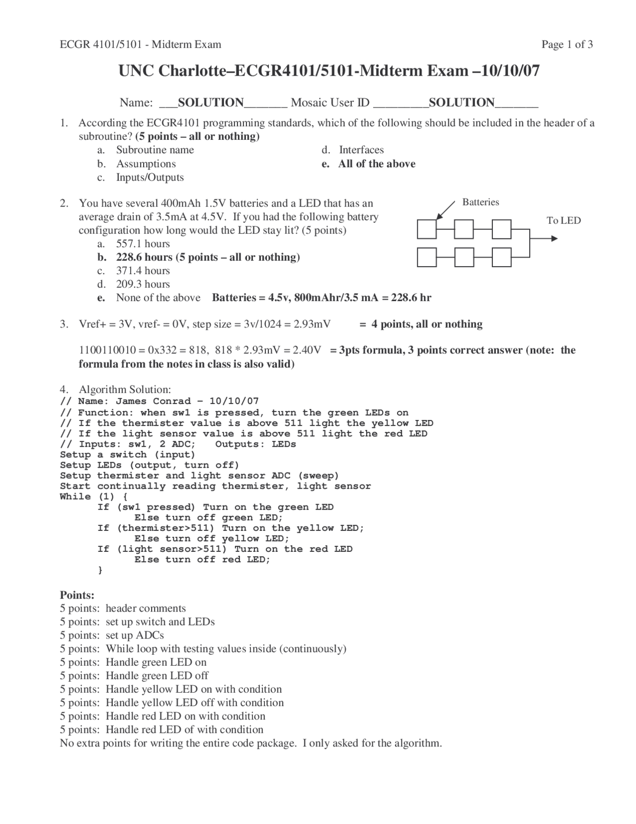 6 Solved Problems On The Standard Programming Midterm Exam Ecgr