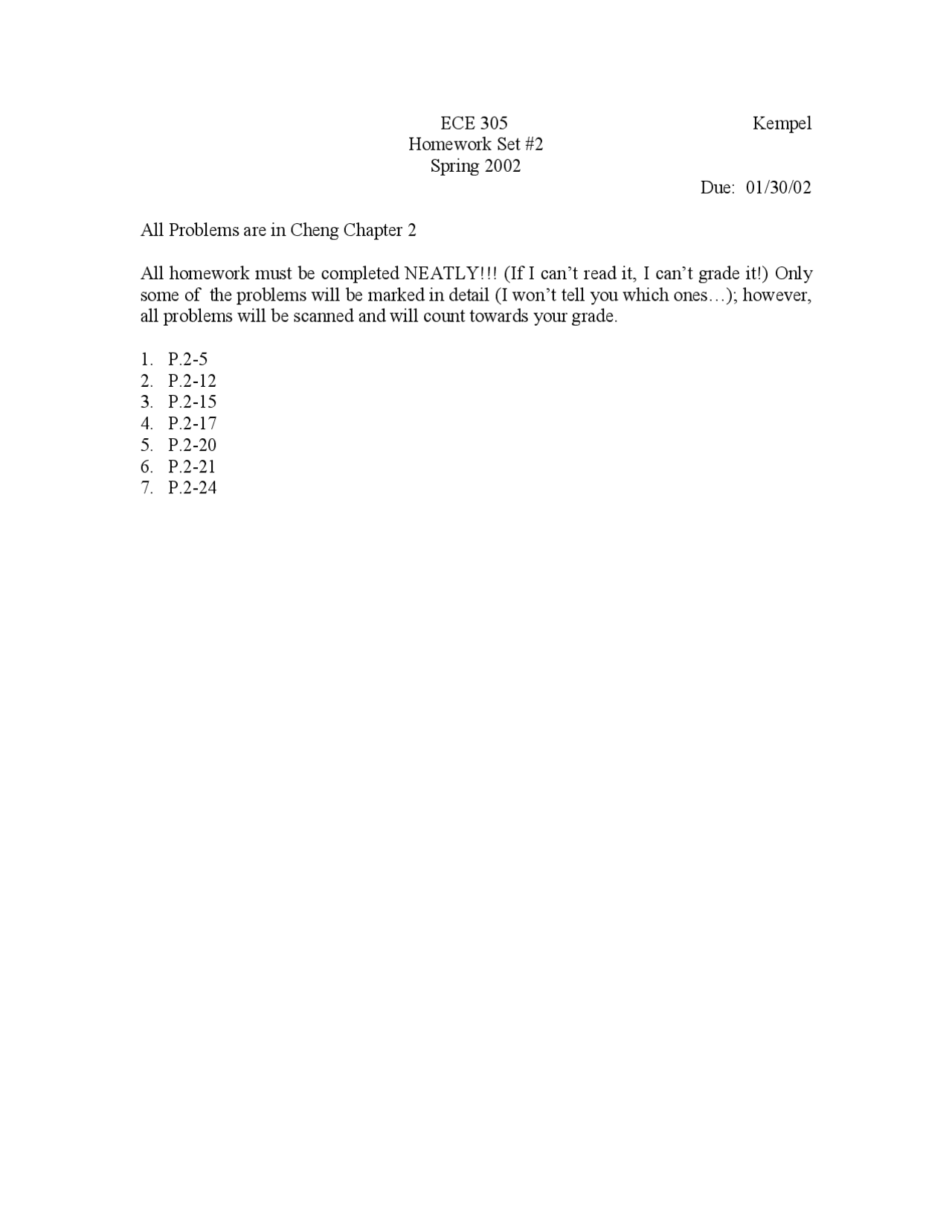 Batteries Capacitors And Energy Storage Assignment Ece 305 Docsity