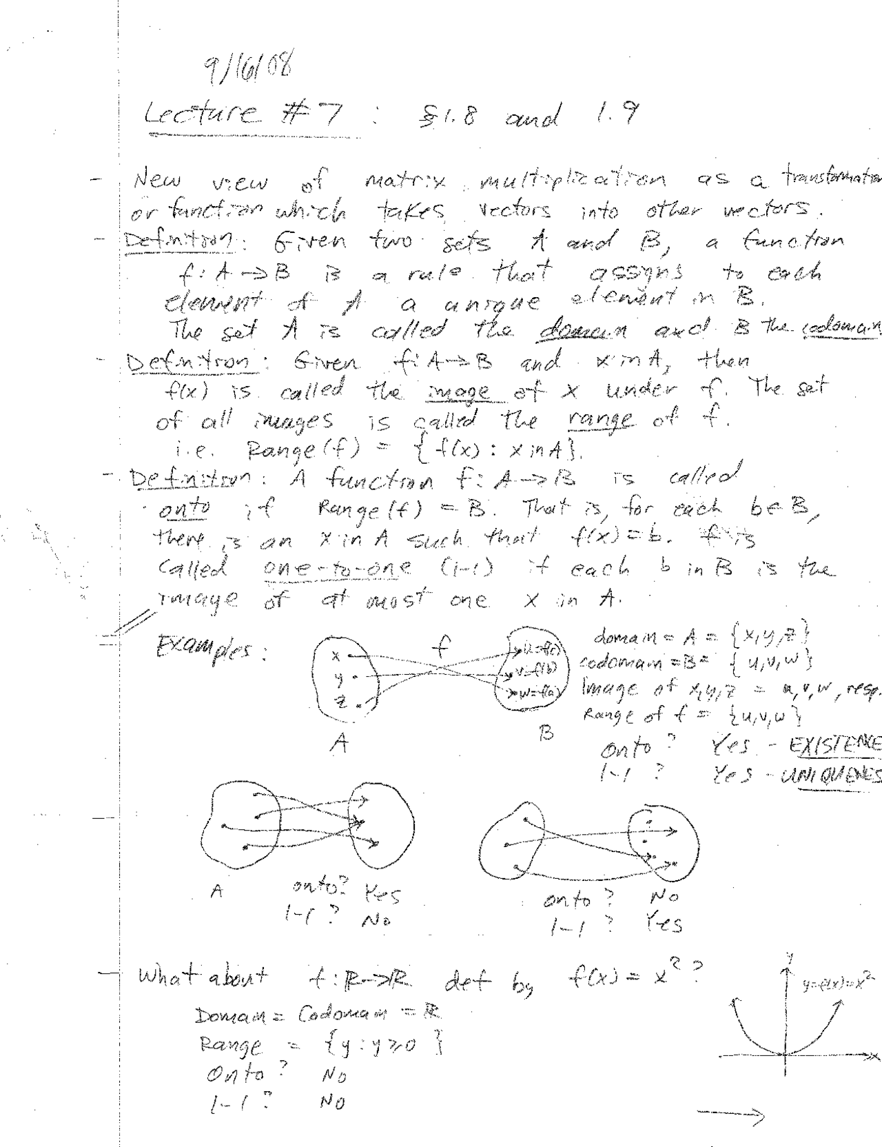 Handout Lecture Notes On Matrices And Linear Algebra Math 2164 Docsity