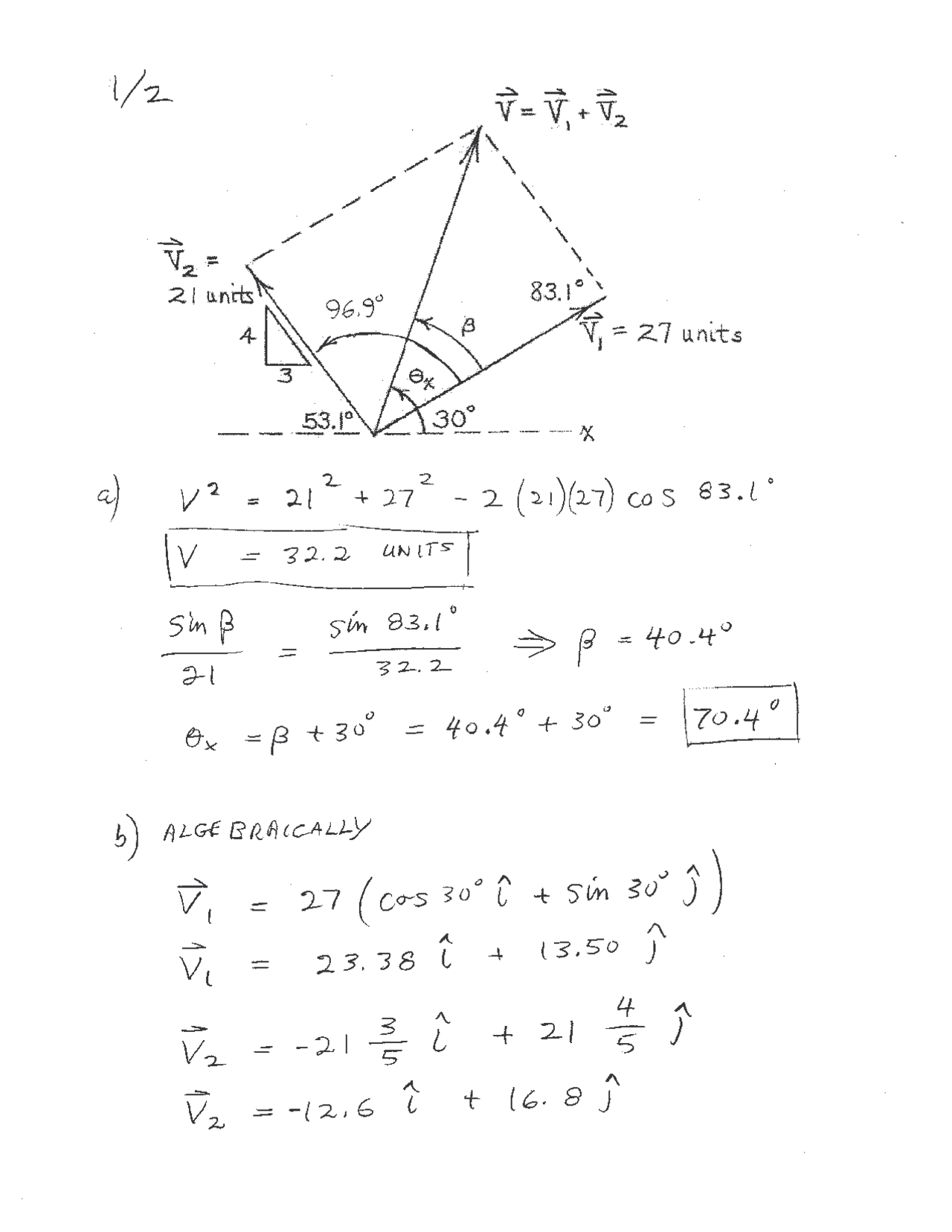 Engineering Mechanics I - Solved Assignment | MEGR 2141 | Assignments ...