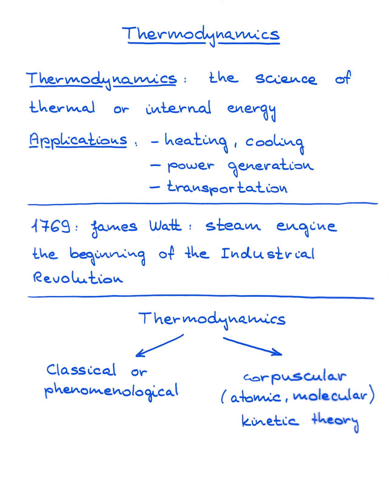 Lecture Notes On Thermodynamics Introductory Physics I Phy 231