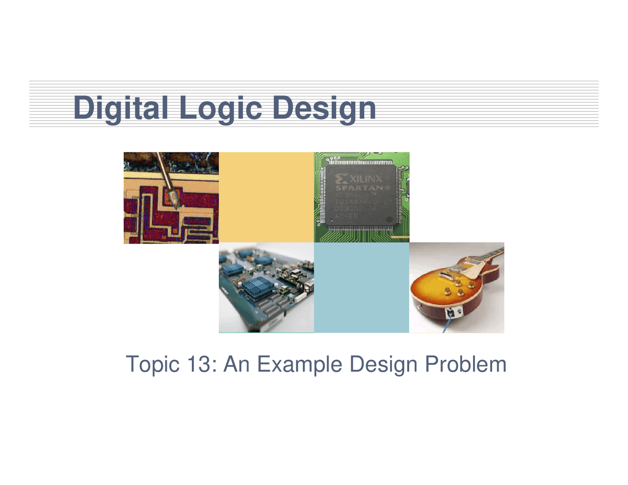 Digital Logic Design: Sequence Detector Example - Prof. Stephen Kuyath ...