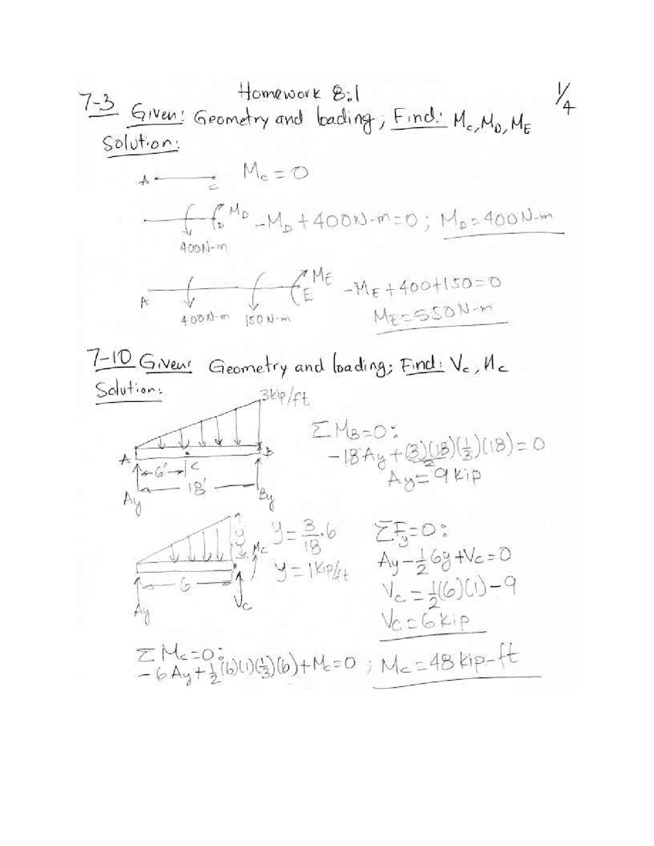Statistics Solutions To Assignment 8 Me 2560 Docsity