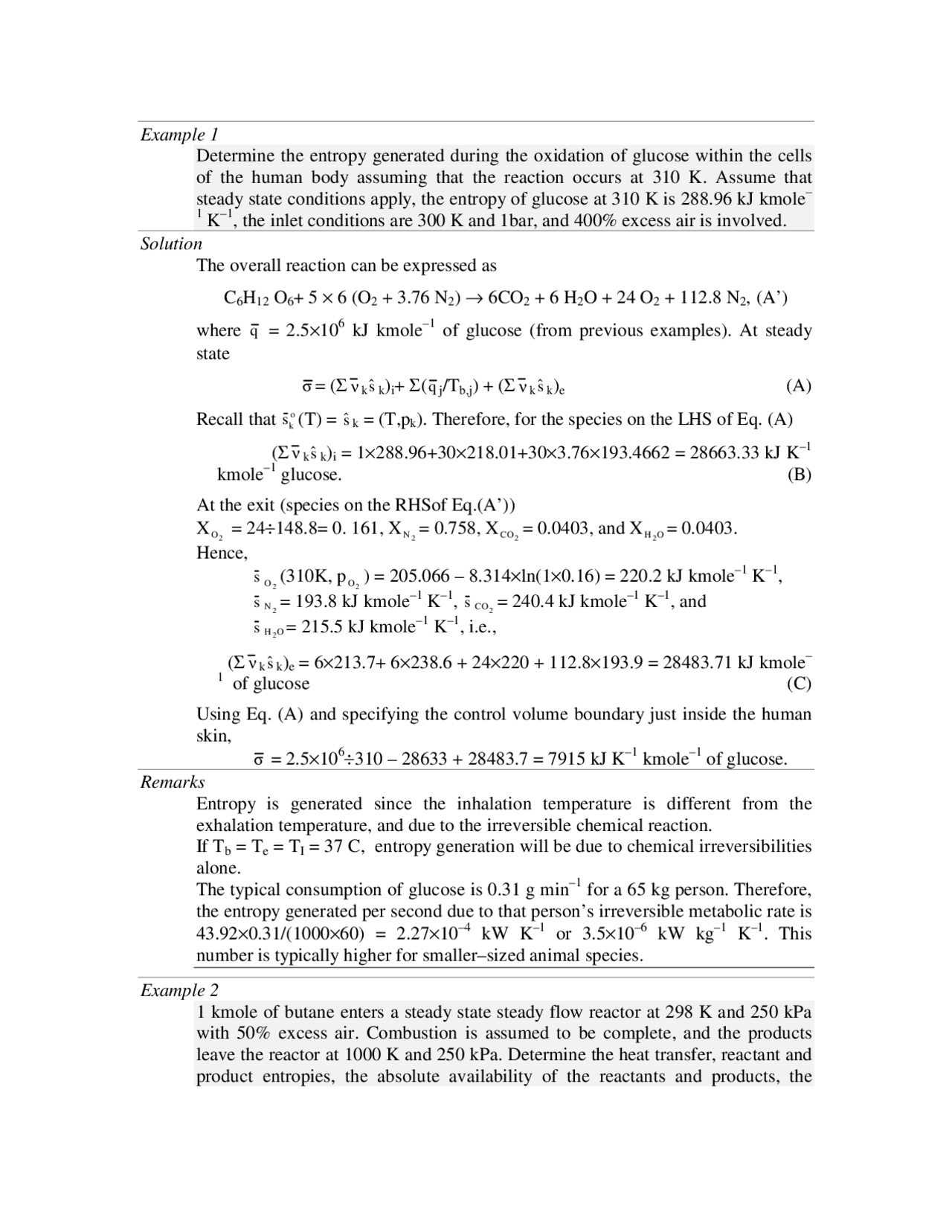 Assignment Questions With Solutions Advanced Thermodynamics Me 501