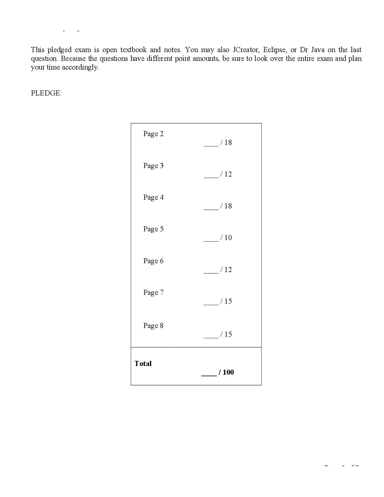 Midterm Questions For Introduction To Information Technology Cs 1010