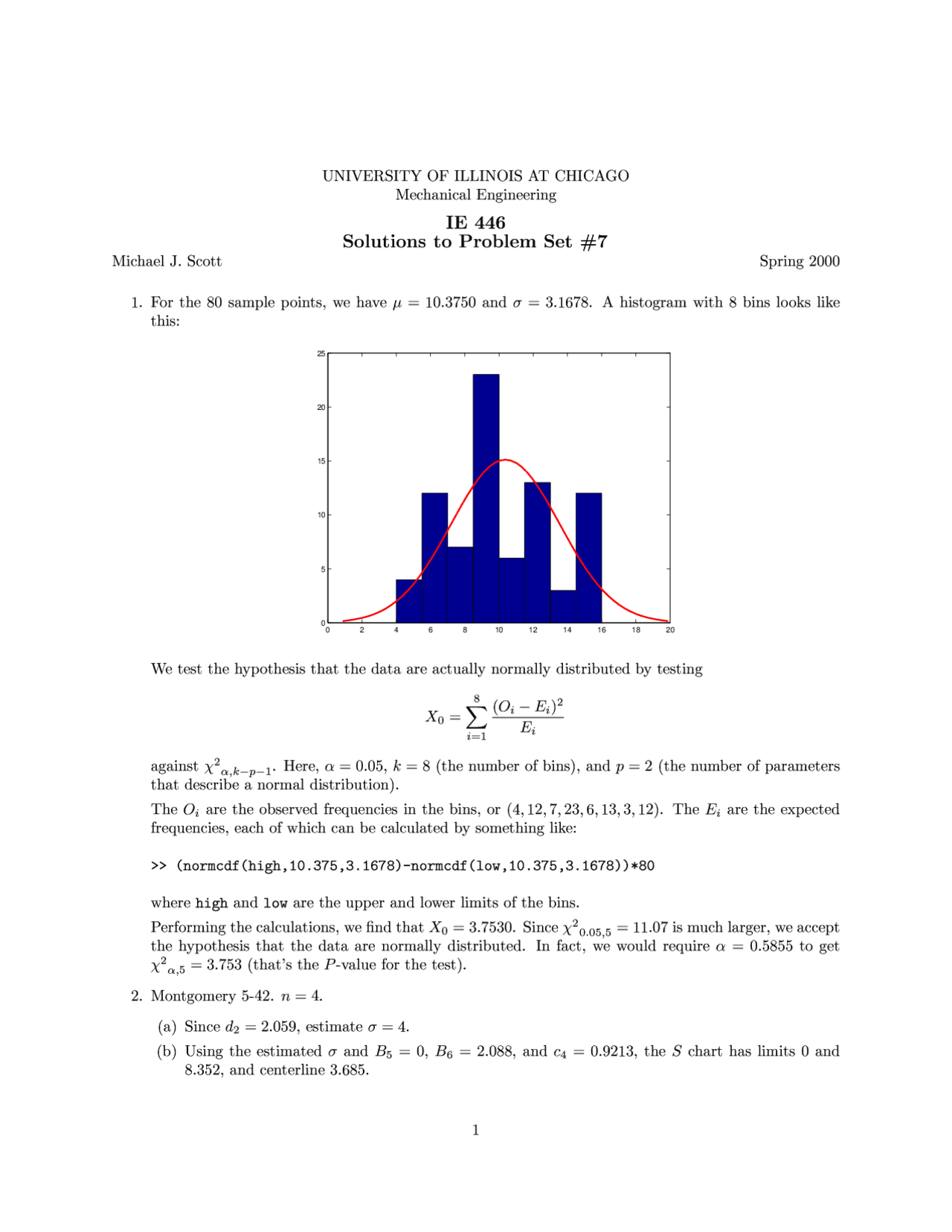 Statistical Process Control Chart for Variables and Attributes ...