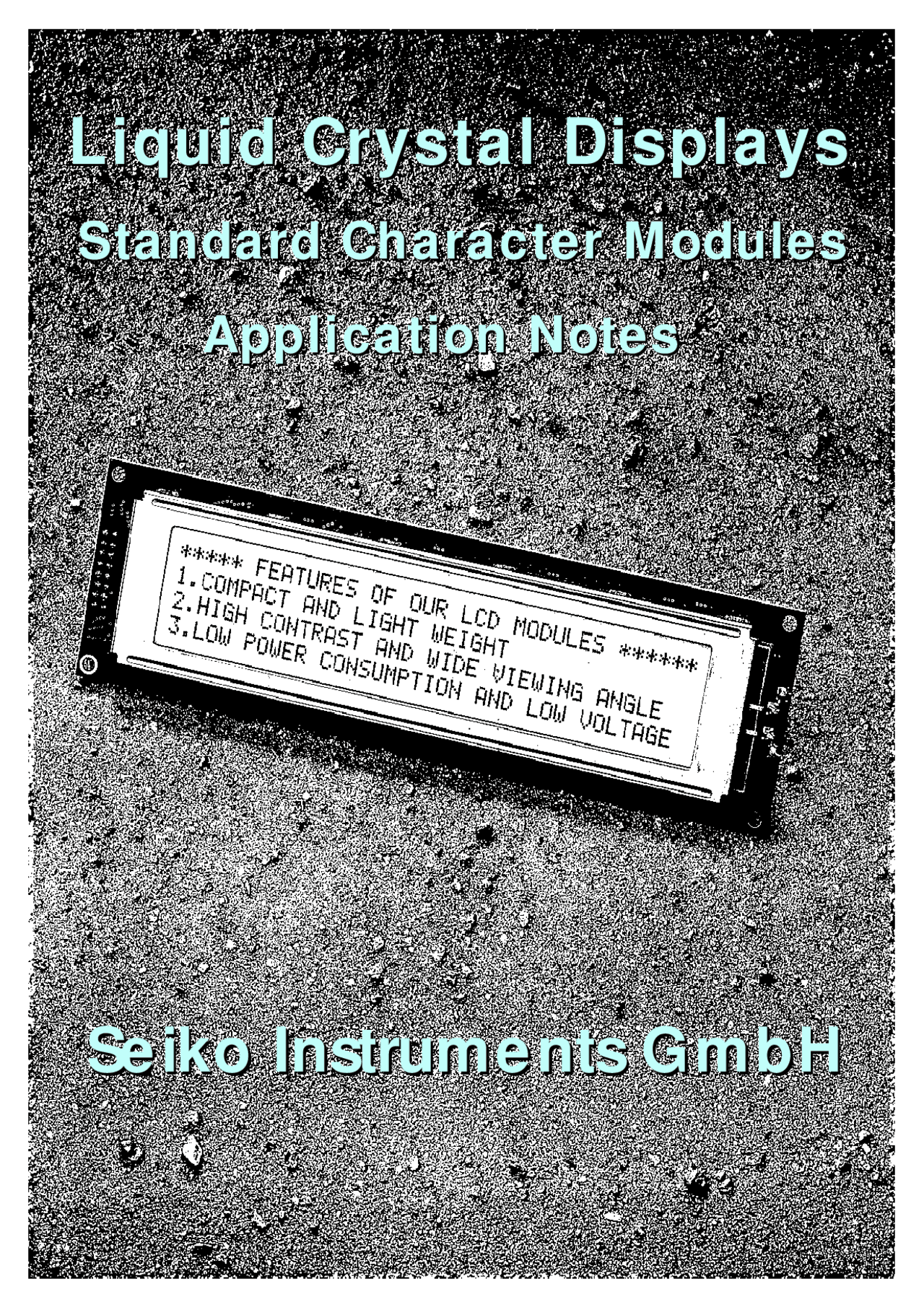 Liquid Crystal Displays - Microprocessor-Based Design | ECE 367 - Docsity