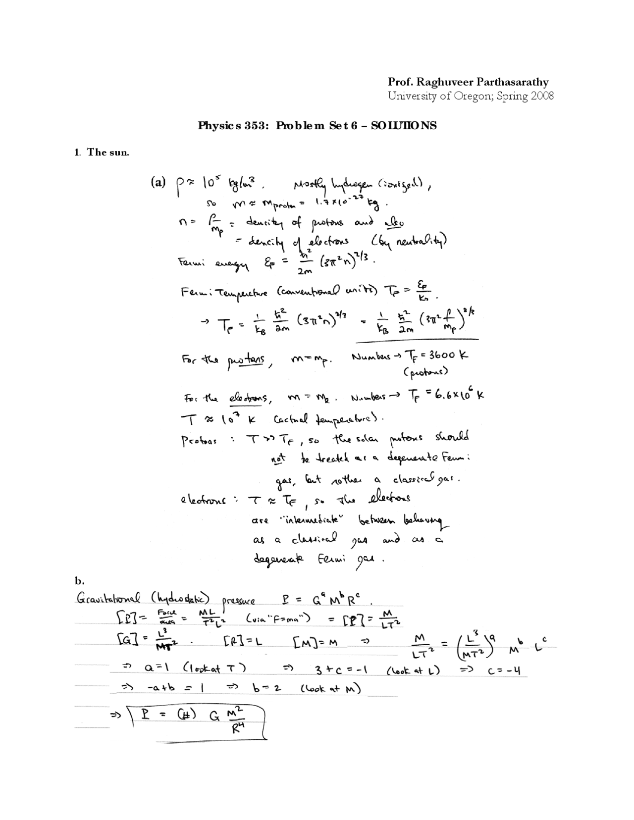 Foundation Physics Ii Problem Set 6 With Solution Phys 353