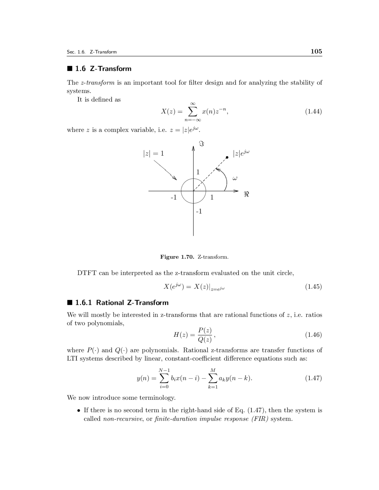 Z Transform Digital Signal Processing With Applications Ece 43800