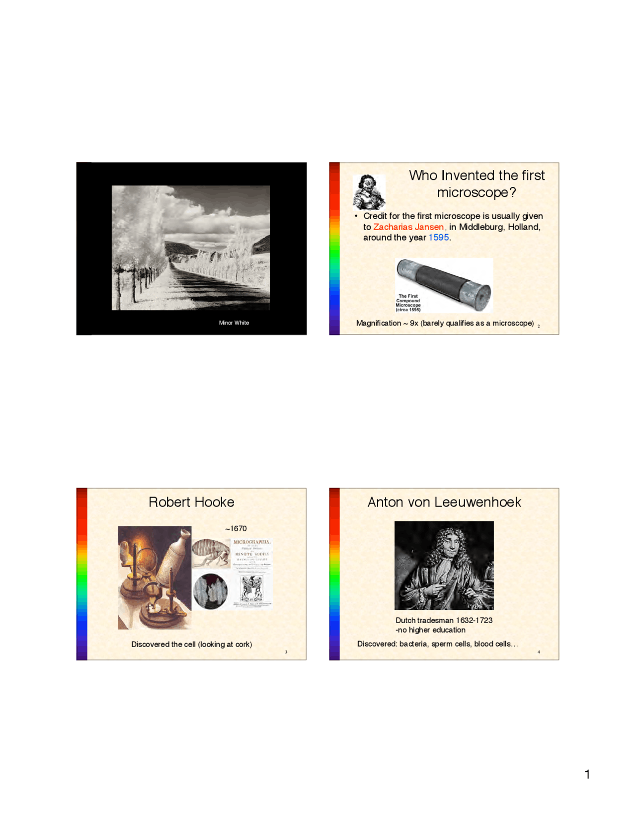 Who Invented The Object Light Perception And Phenomena Phys 106