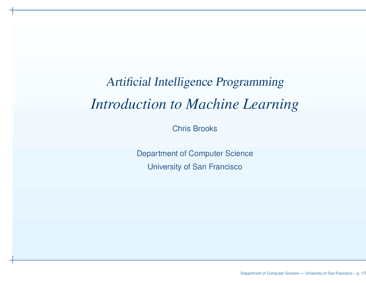 Learning in Artificial Intelligence: Definitions, Types, and Evaluation - Prof. Christophe ...
