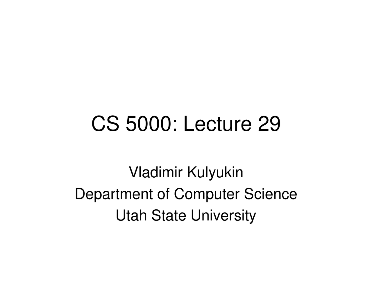 Fundamental Theorem Of Arithmetic Lecture Slides Cs 5000 Docsity