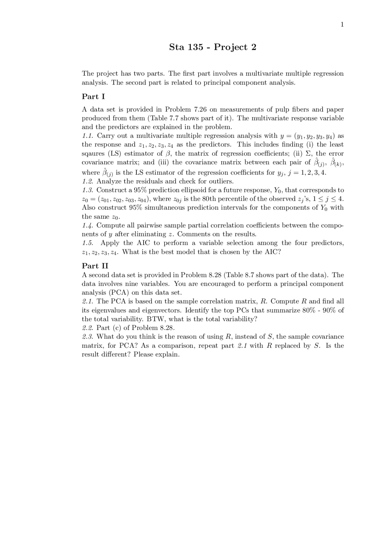 Multivariate Multiple Regression Analysis Reflected To Principal