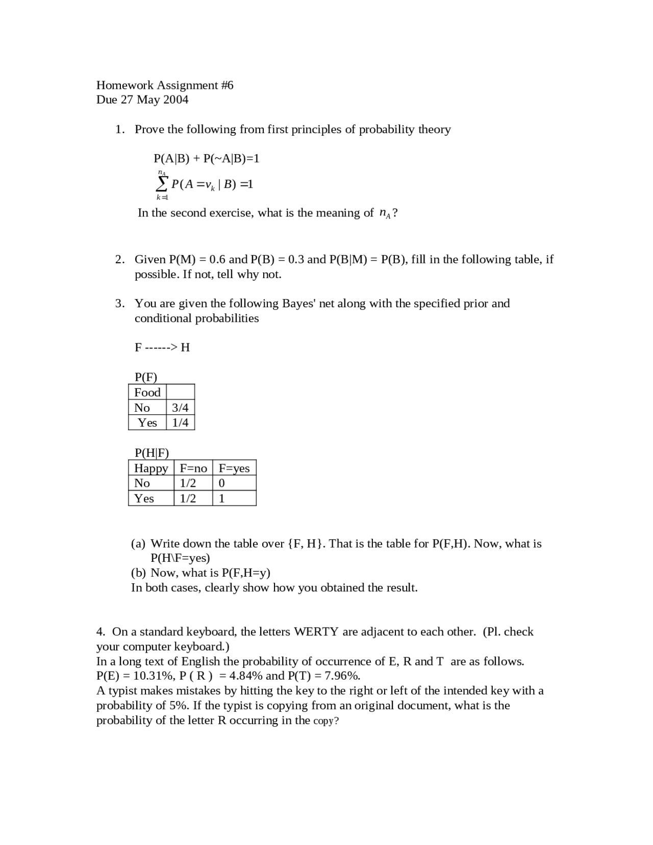 Assignment 6 Problems Machine Learning Ecs 271 Docsity