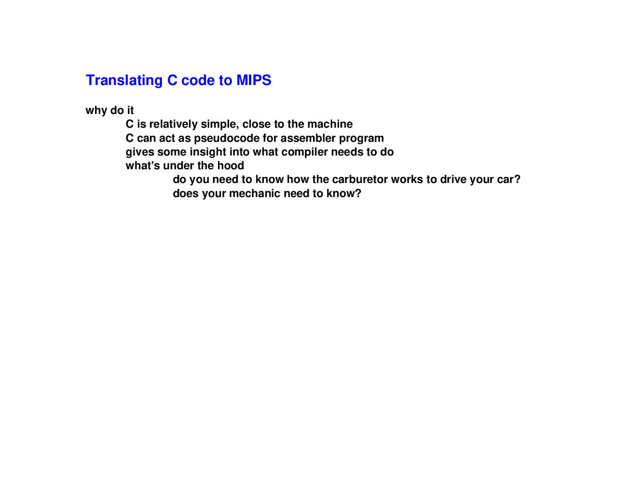 Register Conventions And Mnemonics In Computer Organization Cmsc 311 Docsity