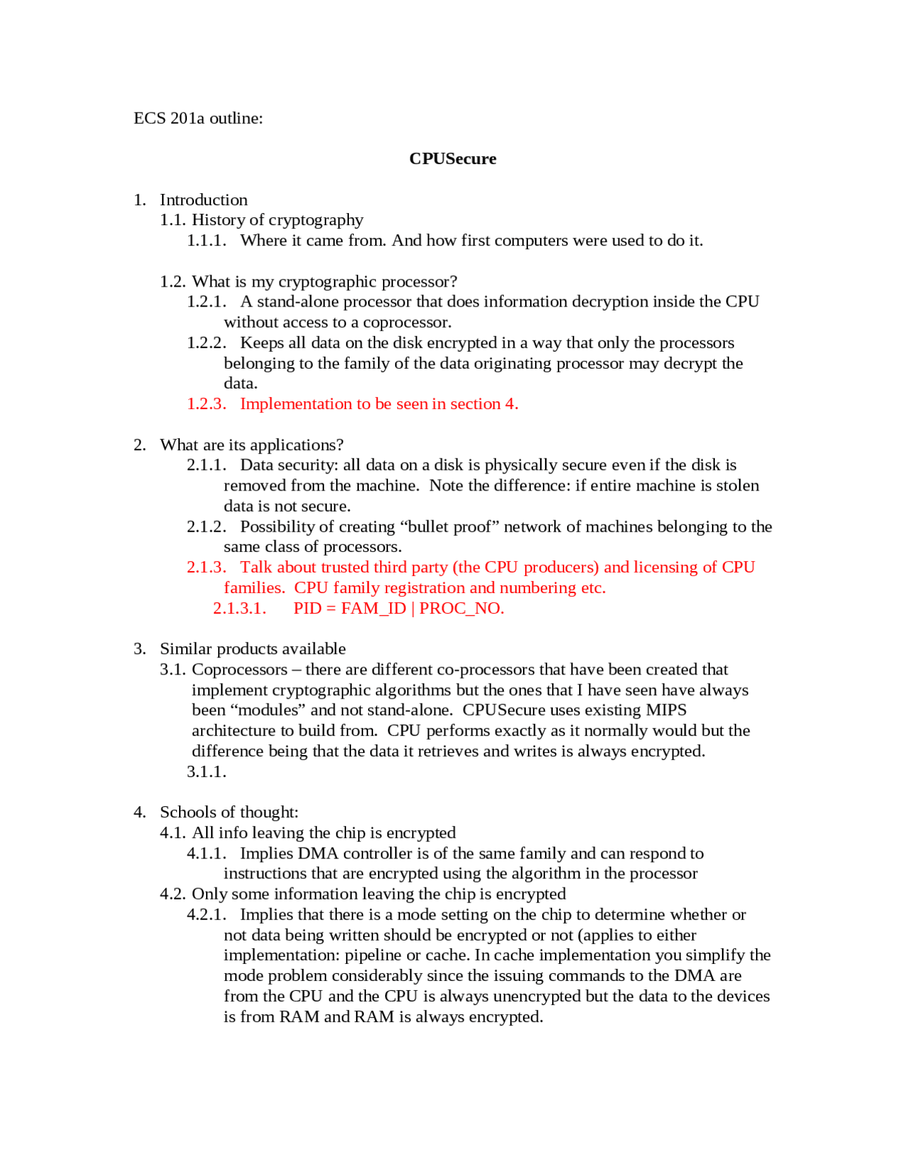 Introduction To History Of Cryptography Outline Ecs 201a Docsity