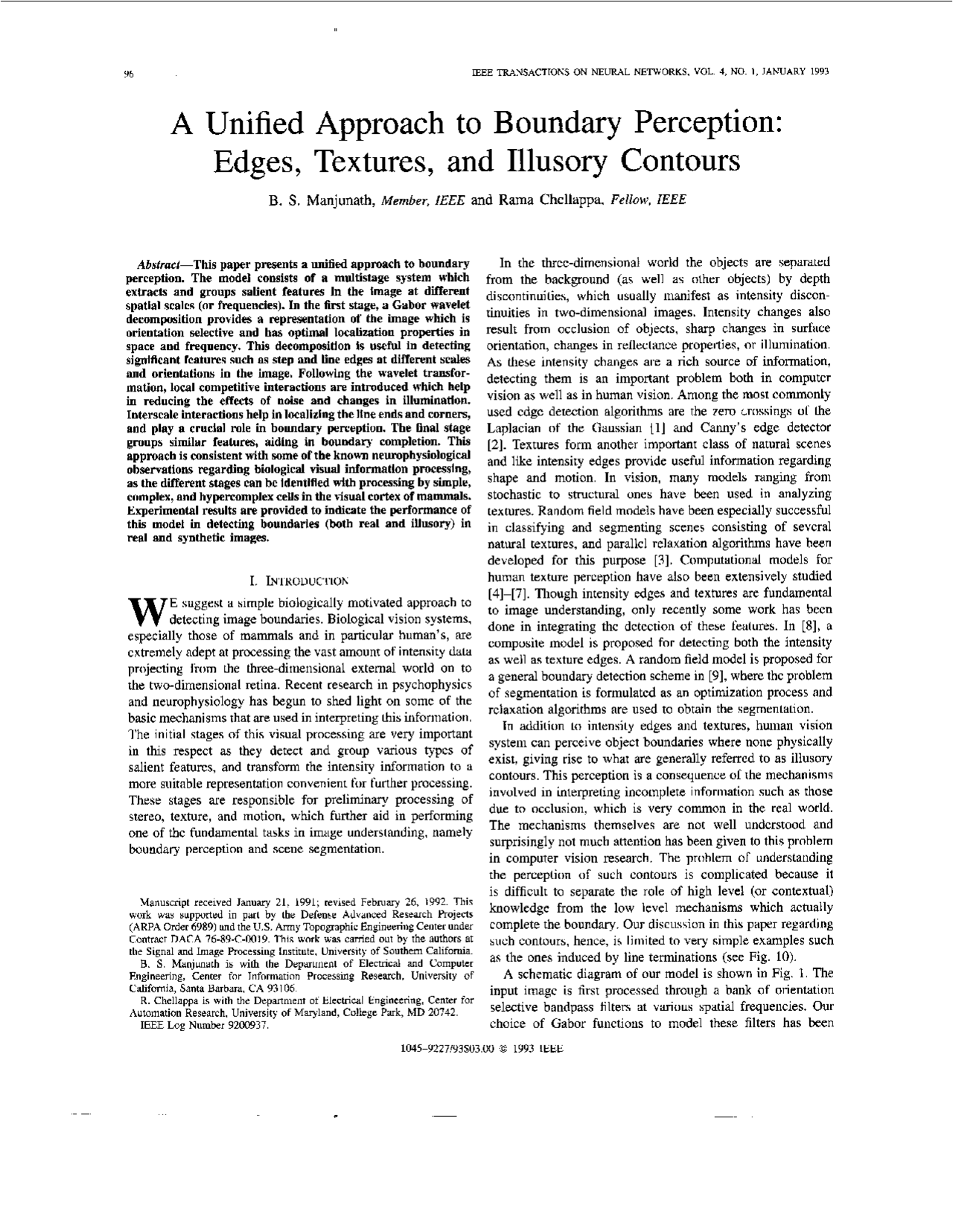 A unified Approach to Boundary Perception: Edges, Textures and Illusory Contours | ENEE 731 ...