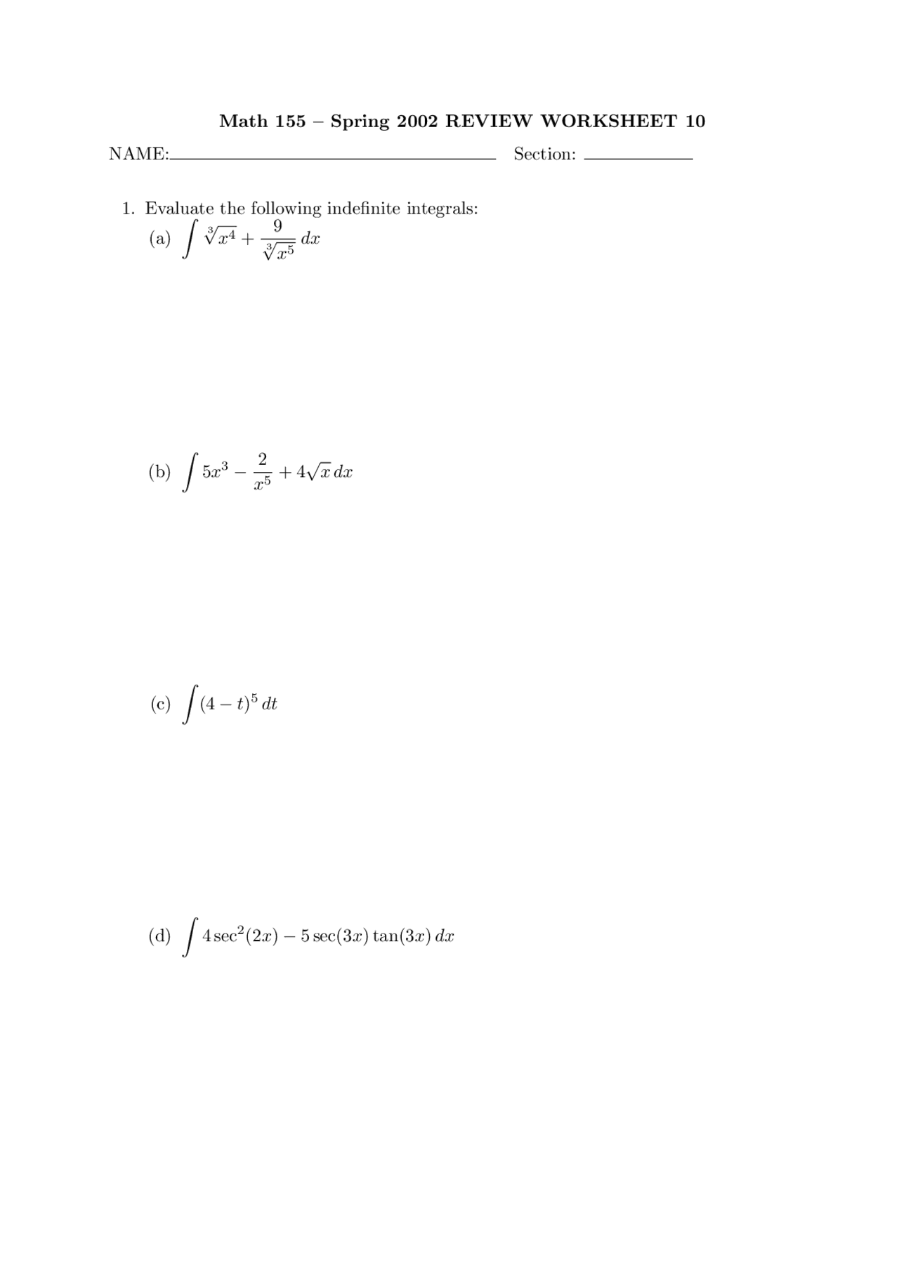 review-worksheet-10-calculus-i-spring-2002-math-155-docsity