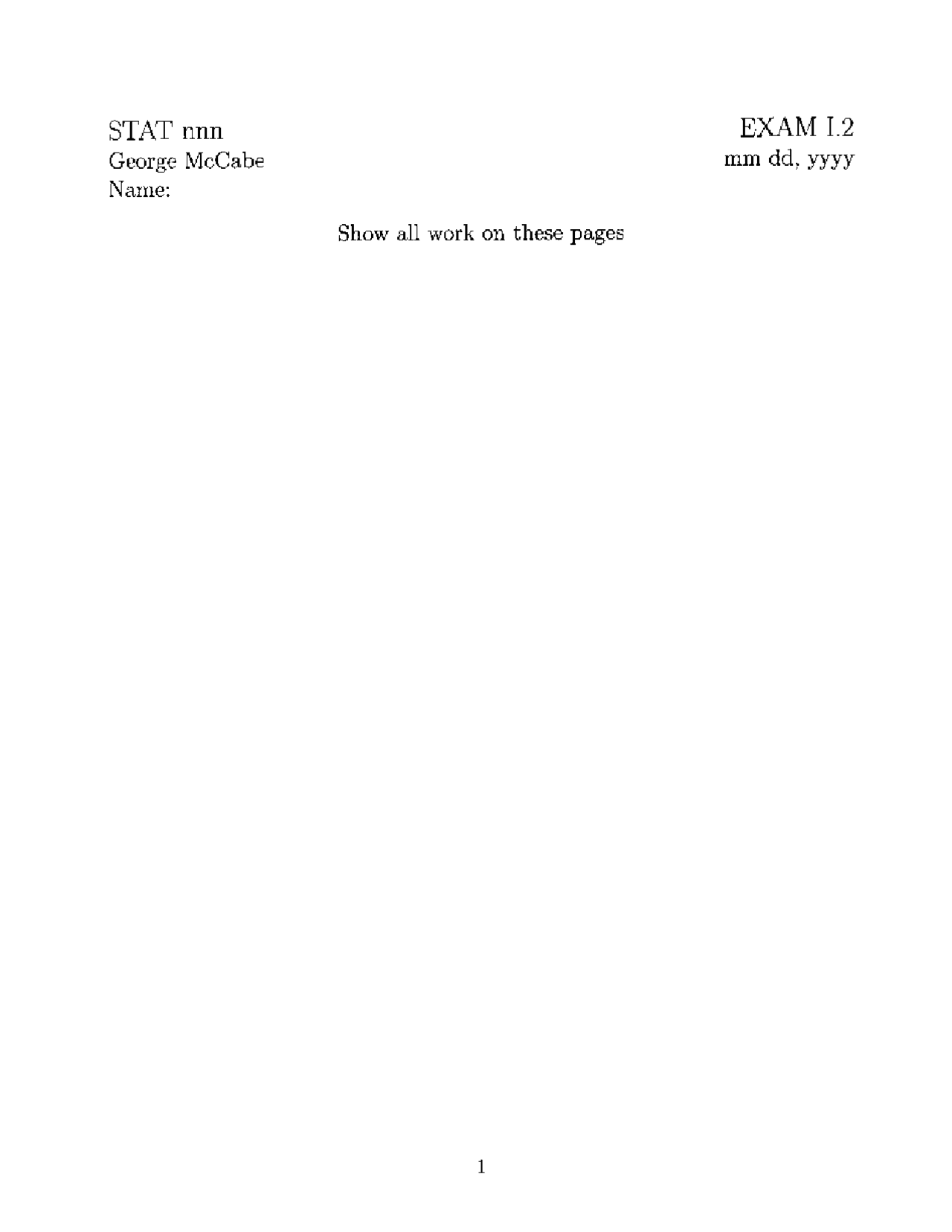 4 Questions With Solution Of Applied Regression Analysis Exam 1