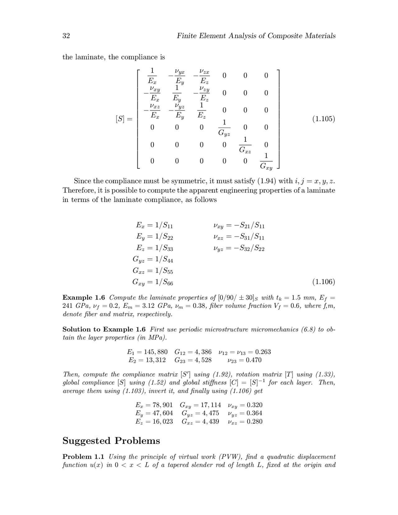 Finite Element Analysis of Composite Materials | MAE T404 - Docsity