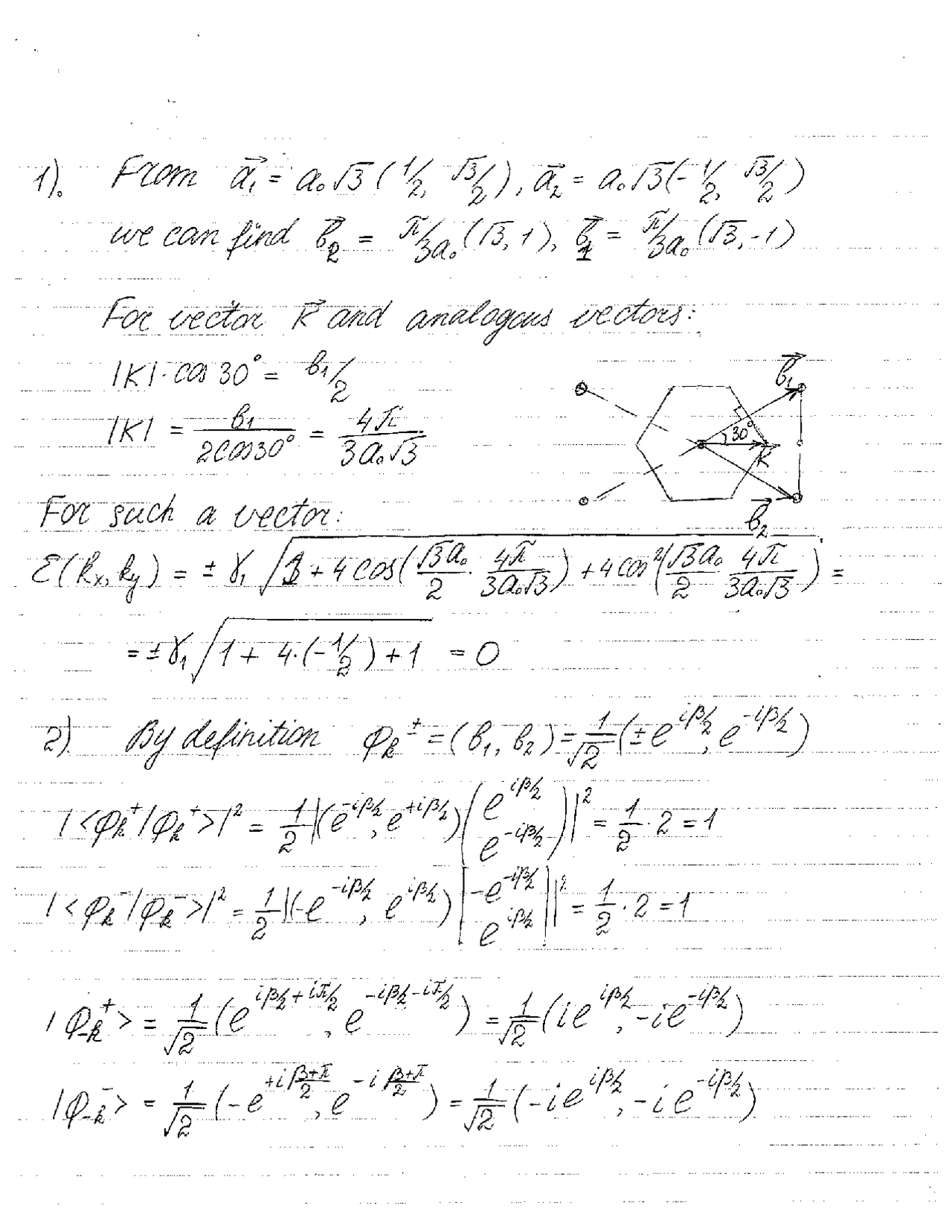 Solid State Physics Ii Solved Assignment Phys 732 Docsity