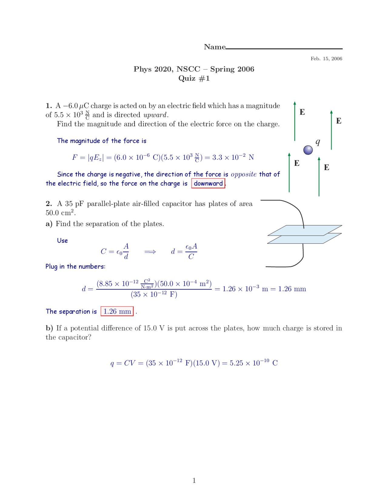 Find The Magnitude Of Force Algebra Based Physics Ii Quiz 1 Phys