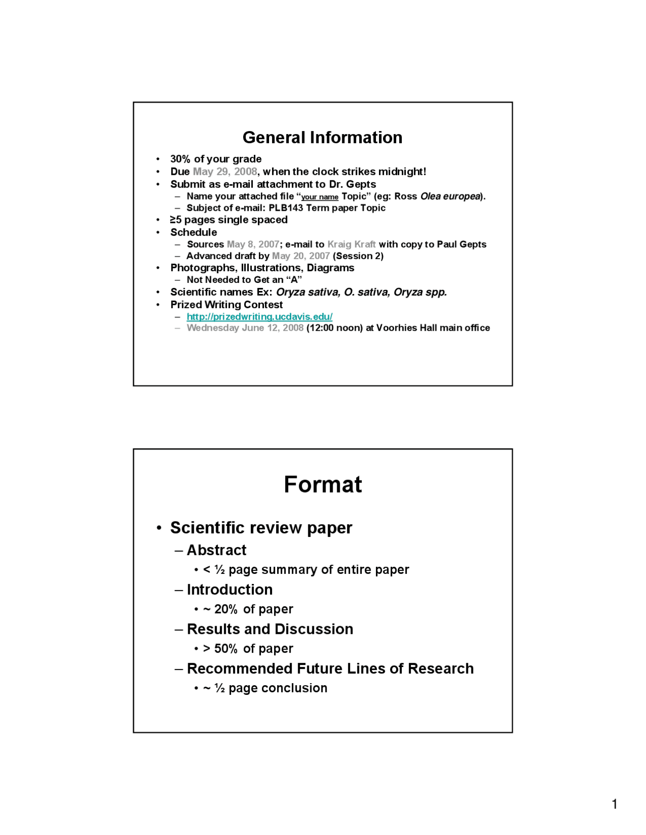 Exam General Information and Format, What is Plagiarism | PLB 143 - Docsity