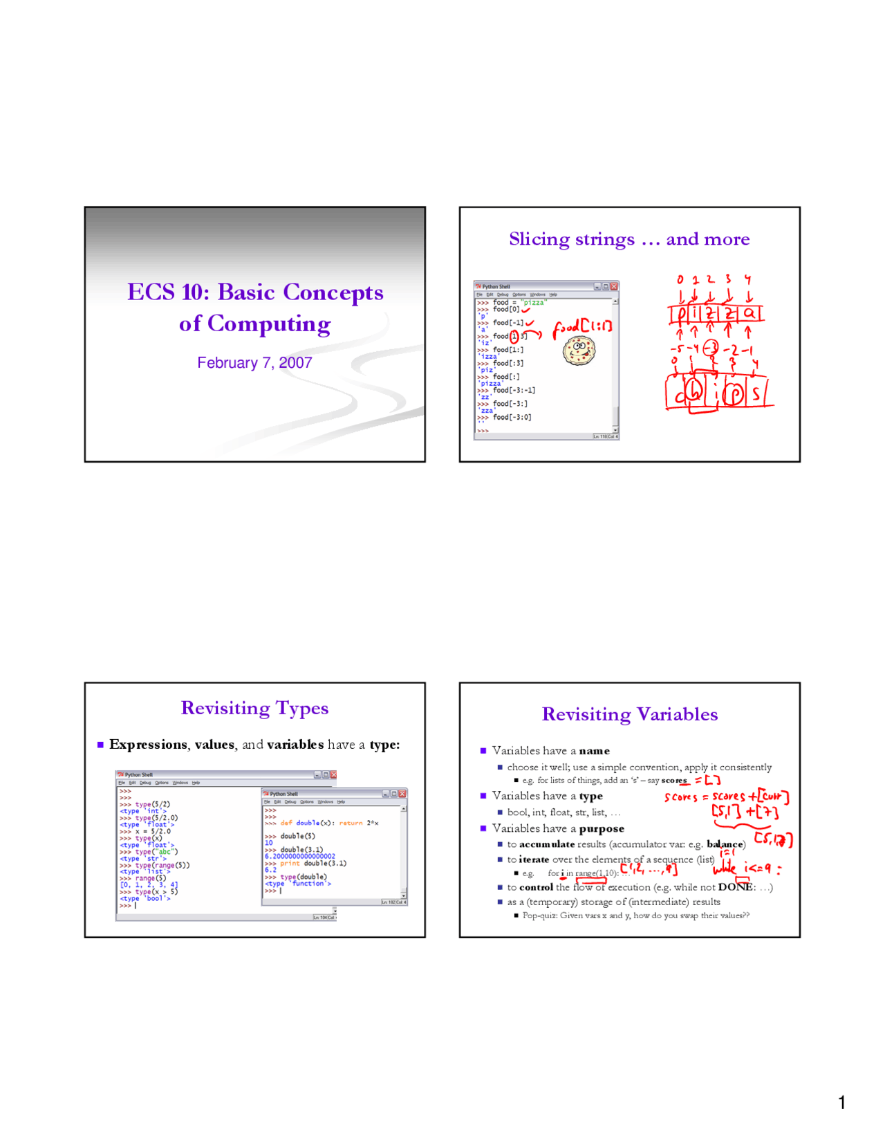 What Happens When You Call A Function Concepts Of Computing Ecs 010 Docsity 5354